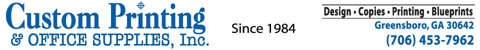 Design - Copies - Printing - Blueprints SInce 1984